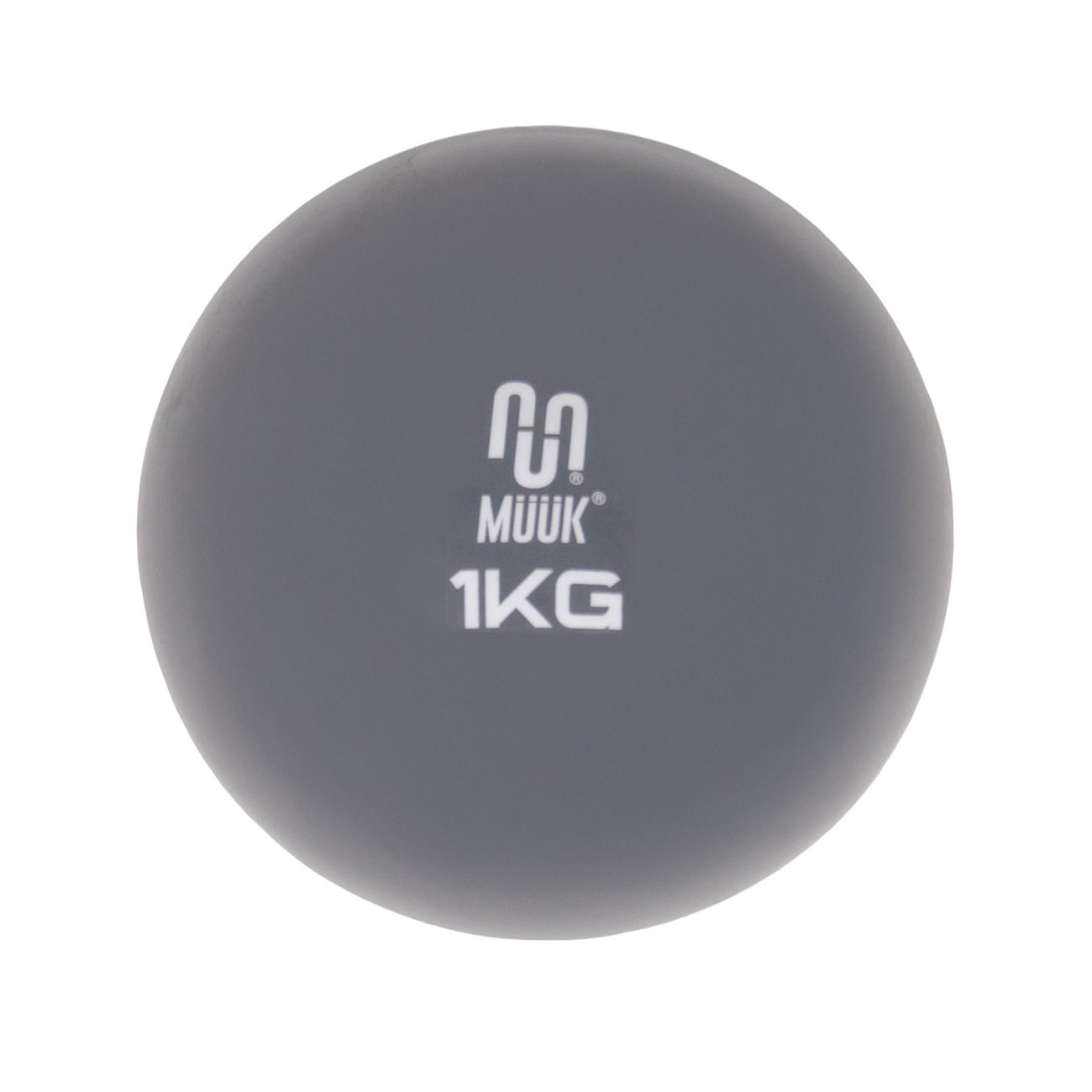BALON MEDICINAL SILICONA SOFT MUUK 1 KILO GRIS – Deportes Ram